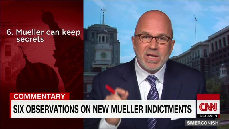 Comment 6 Things About Mueller Indictments Cnn