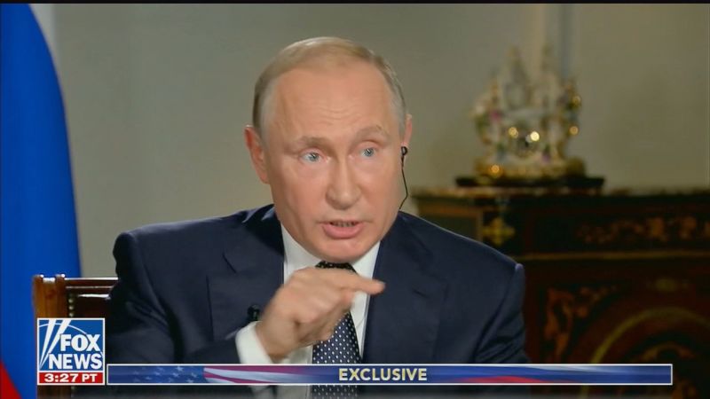Putin Denies Russia Interfered In Us Election Cnn Politics