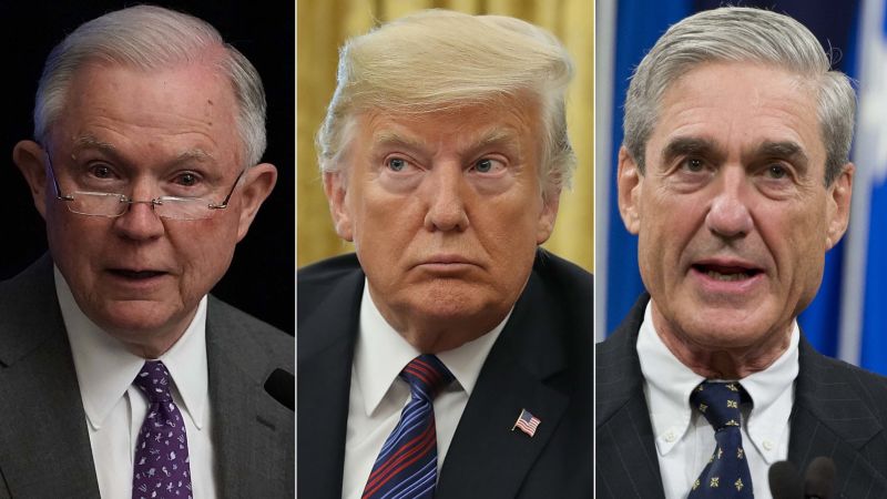 Nearly two-thirds oppose firing Sessions, back Mueller | CNN Politics