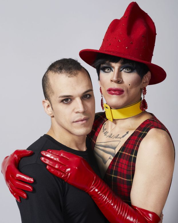 Léon Hendrickxs Portraits Show Drag Queens Posing With Themselves Cnn