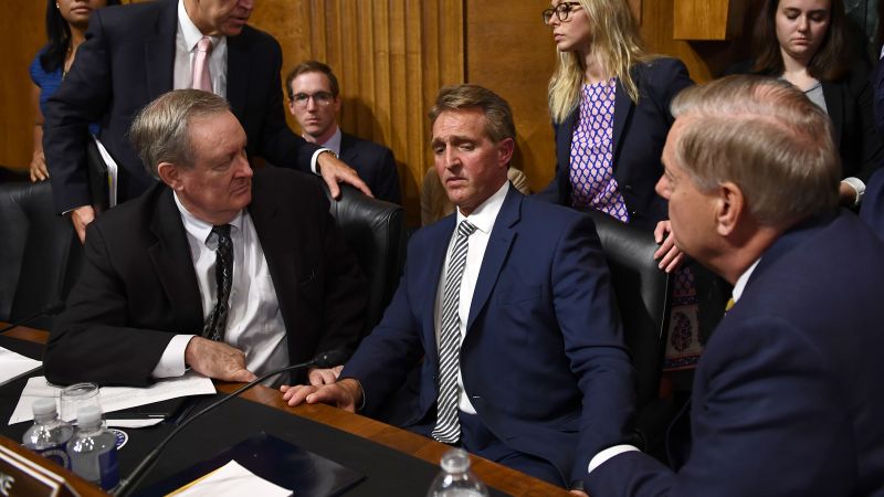 Flake Says If Fbi Investigation Finds Kavanaugh Lied Nomination Is
