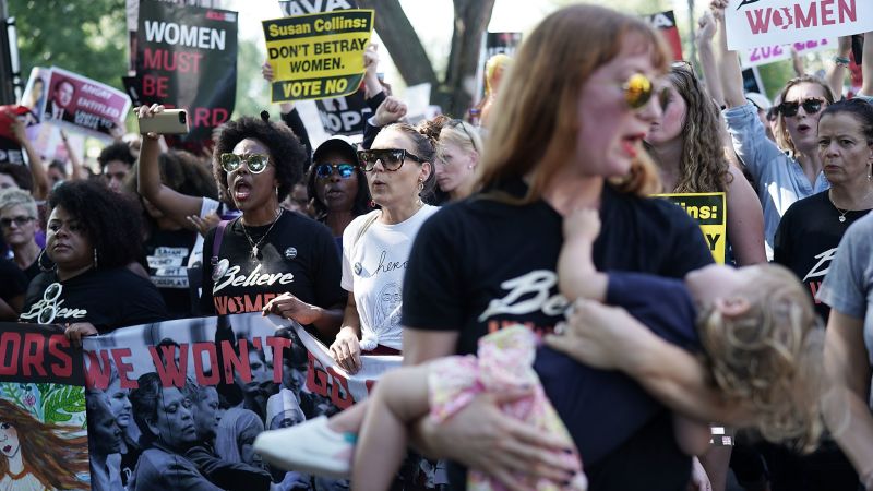 Kavanaugh Protests Activists Rally In Washington Cnn Politics