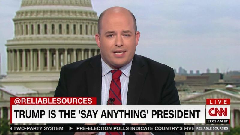 Stelter Trump Is The ‘say Anything President Cnn Business
