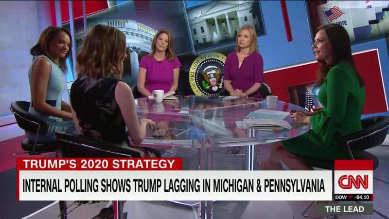 Internal Polling Shows Trump Lagging In Michigan Pennsylvania Cnn