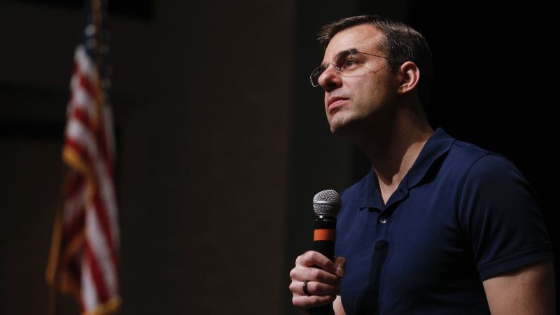 Justin Amash confirms he won’t run for reelection for House seat | CNN ...