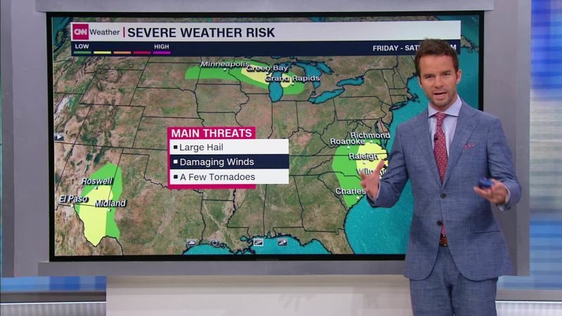 Flooding And Severe Storms Threaten Various Parts Of The Us Cnn