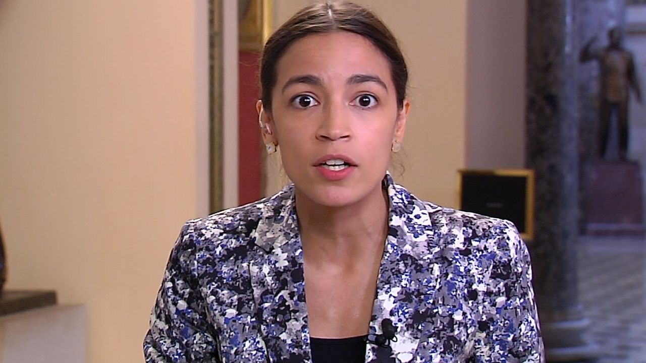 Ocasio Cortez Splits With Pelosi On Border Bill Hell No Cnn Politics