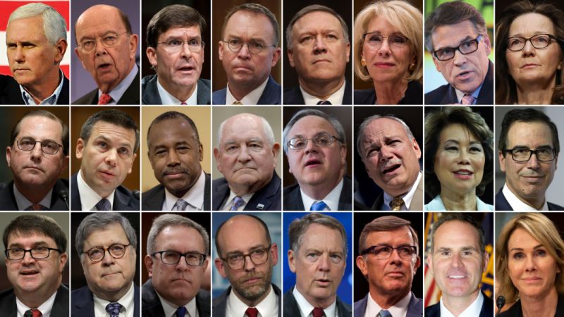 This Is What Trumps Cabinet Looks Like Right Now Cnn Politics