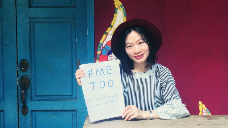 Sophia Huang China Metoo Activist Who Joined Hong Kong Protests