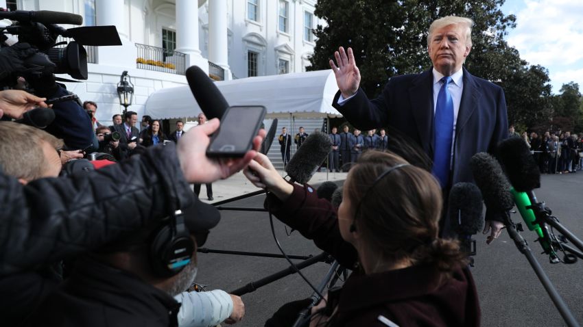 Donald Trumps Impromptu Press Conference The 40 Wildest Lines Cnn