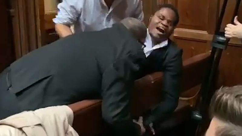 Oxford Union president resigns following treatment of blind student | CNN