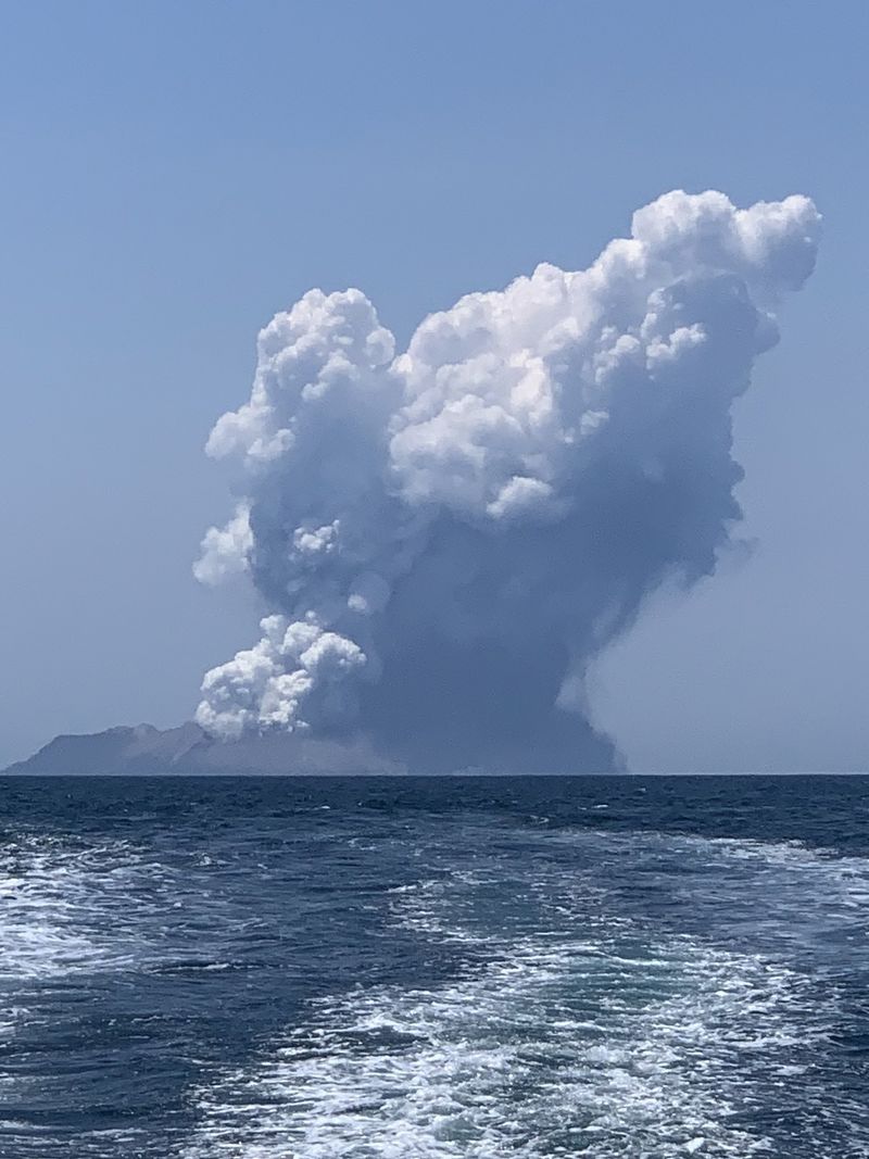 new zealand volcanic eruption 2019