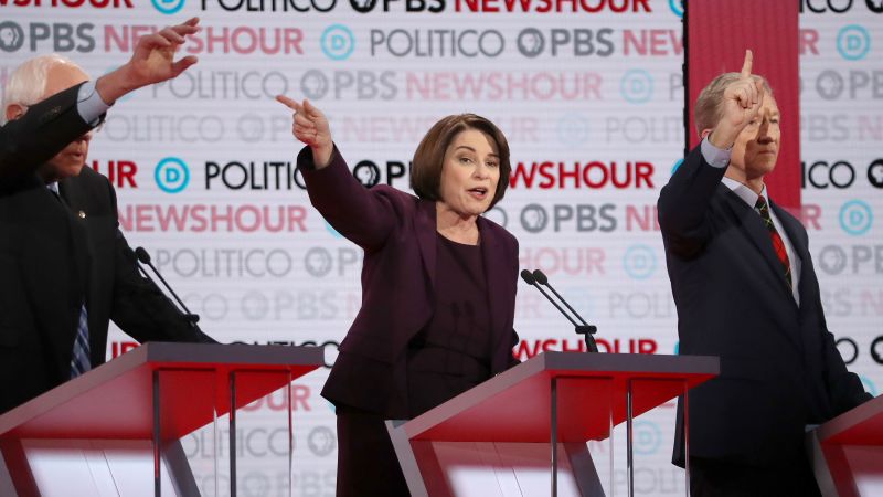 Democratic Debate Winners And Losers According To Chris Cillizza Cnn