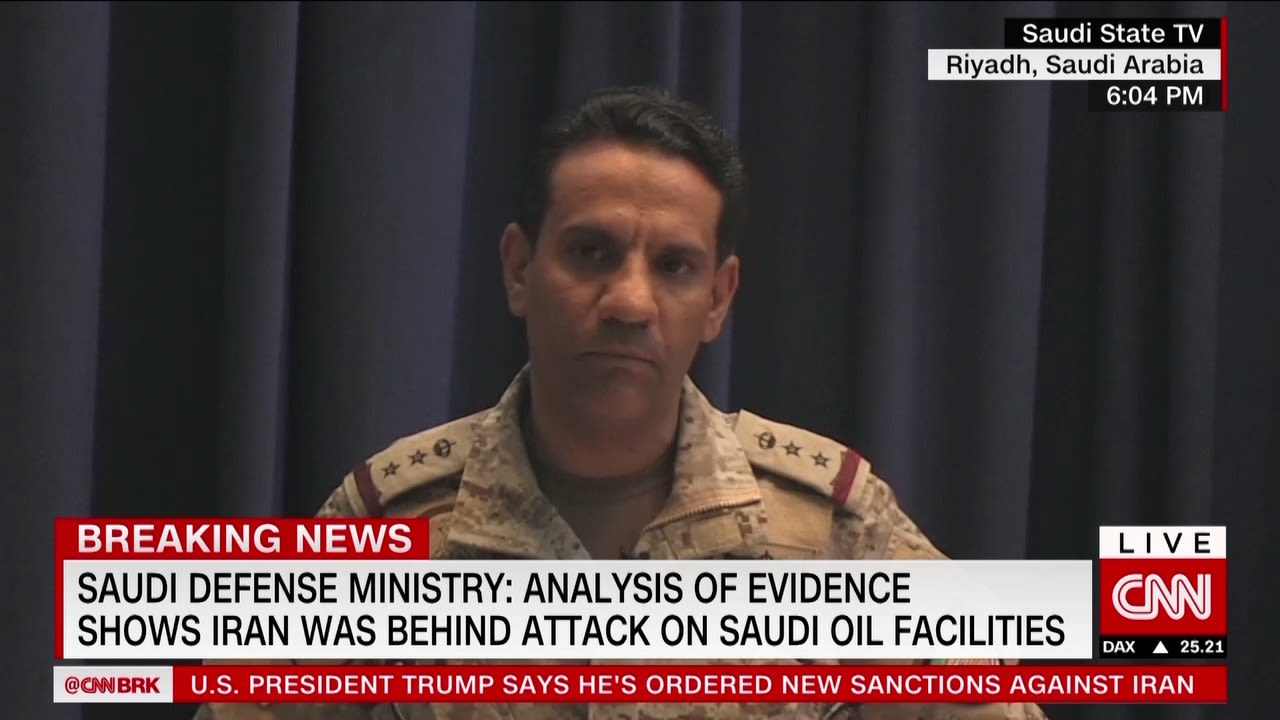 Live Updates Trump Orders New Iran Sanctions After Saudi Attack Cnn
