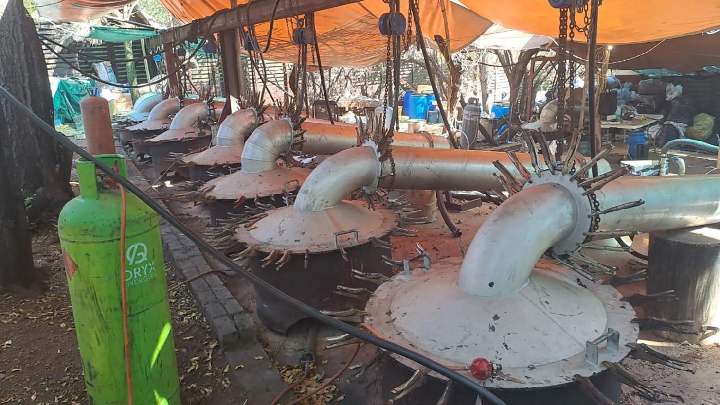 South African police discover multimillion-dollar meth lab on farm | CNN South African police discover multimillion-dollar meth lab on farm | CNN