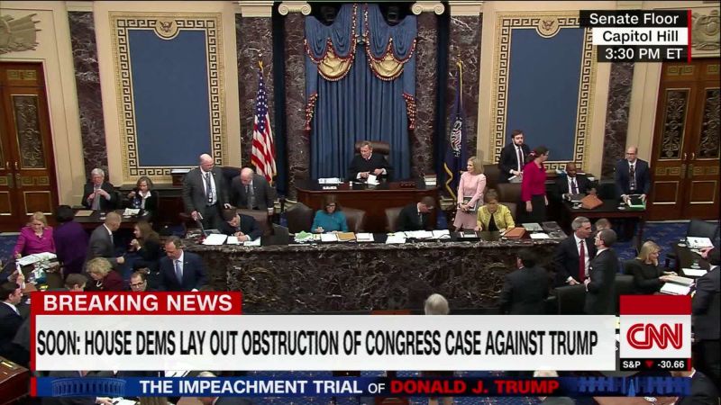 Tapper: Trump’s power over GOP Senators on full display during impeachment trial | CNN