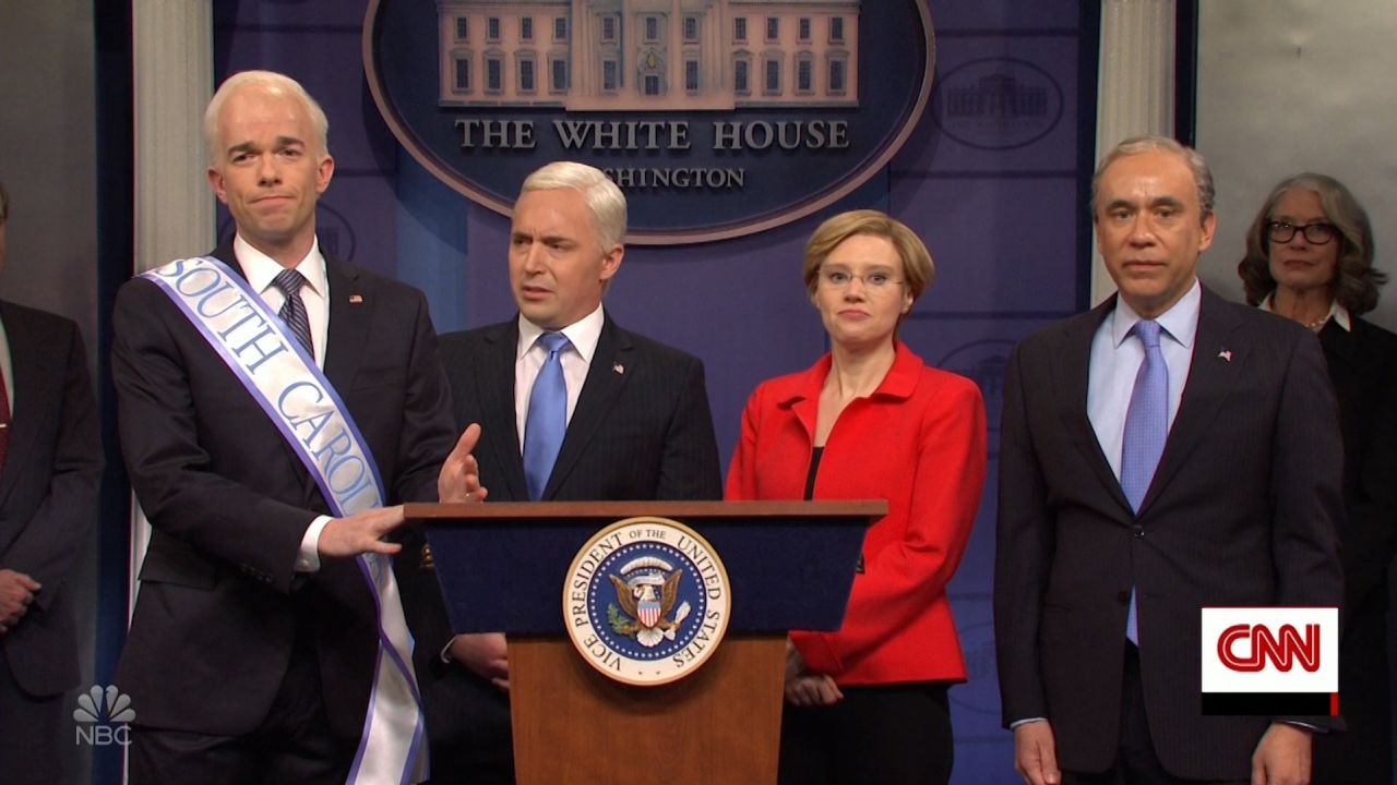 ‘SNL’ spoofs Mike Pence’s new role leading coronavirus response | CNN ...