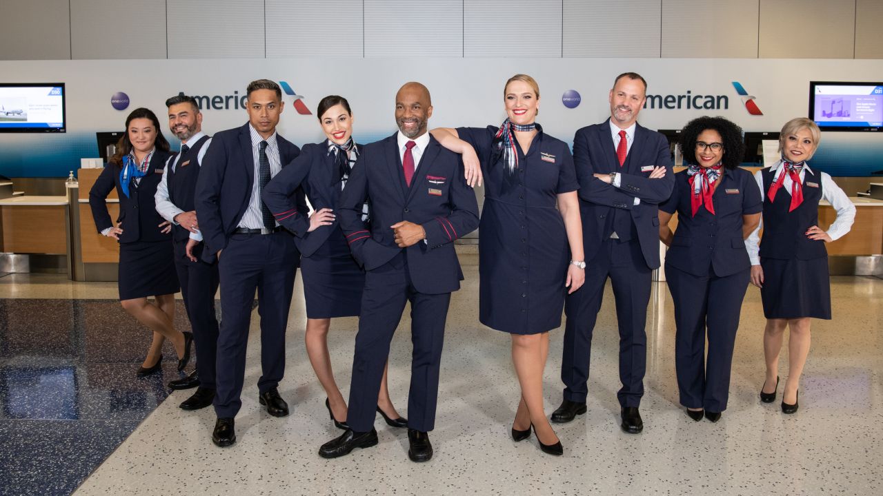 American Airlines' employees are wearing new uniforms | CNN Business