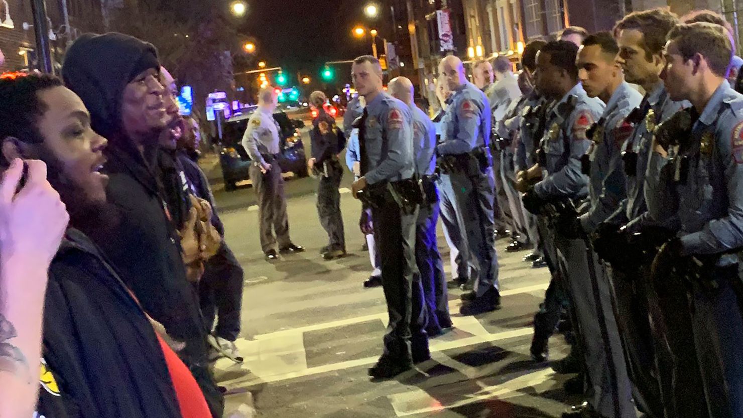Raleigh Police Shooting City Erupts Overnight As Protesters Converge