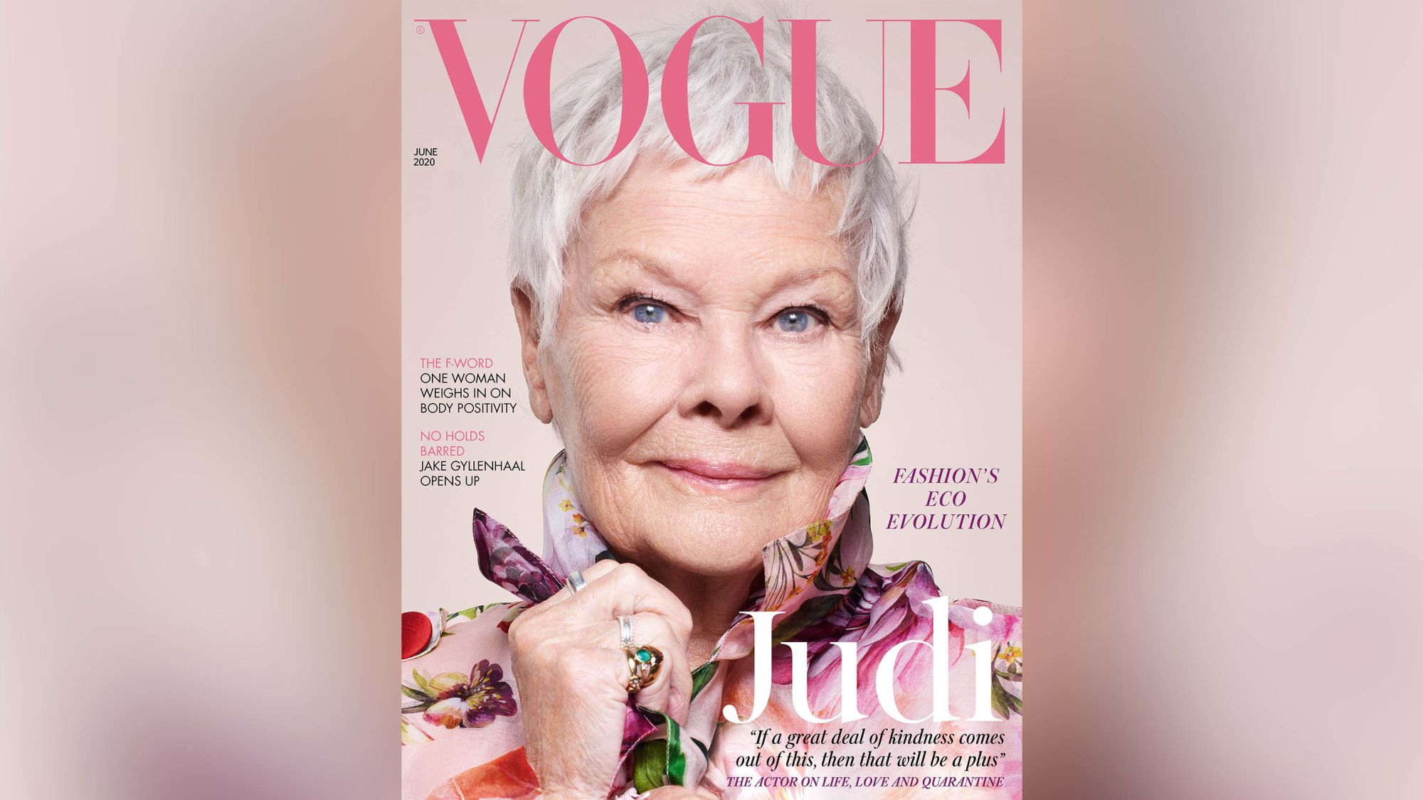 Judi Dench 85 Becomes British Vogues Oldest Cover Star Cnn