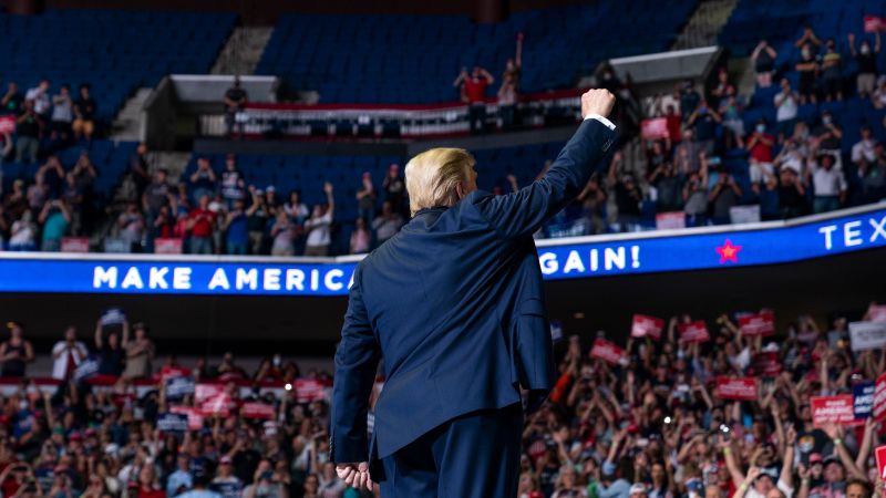 Trump Aides Debate Future Size And Look Of Signature Rallies After