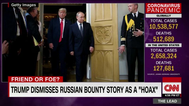 Is President Trump Helping Putin Hold On To Power Cnn