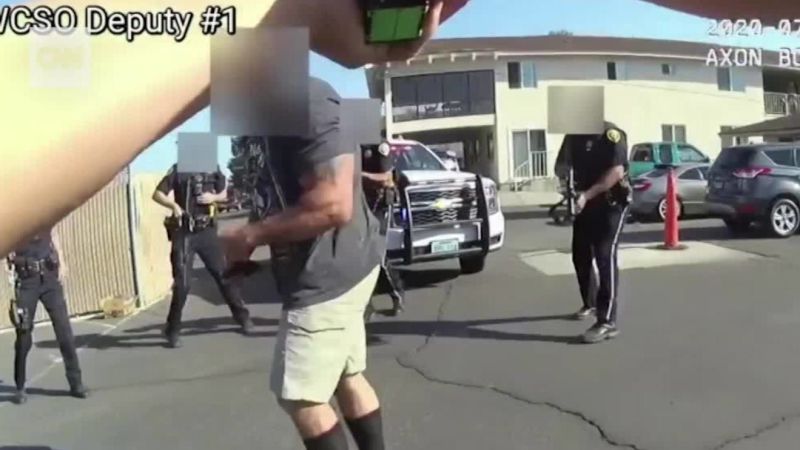 Cop shoots man after accidentally being hit by deputy’s Taser | CNN