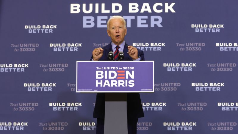 Joe Biden Tax Plan What You Need To Know Cnn Politics