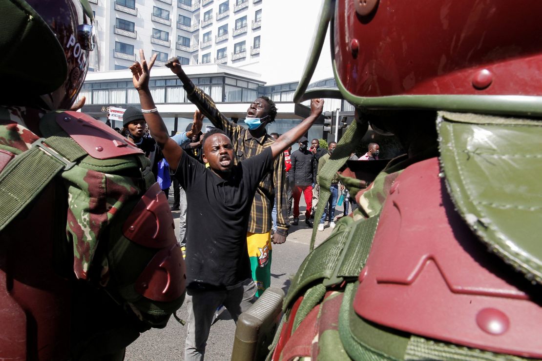 Kenya protests: President calls protests ‘treasonous’ after police fire ... Kenya protests: President calls protests ‘treasonous’ after police fire ...