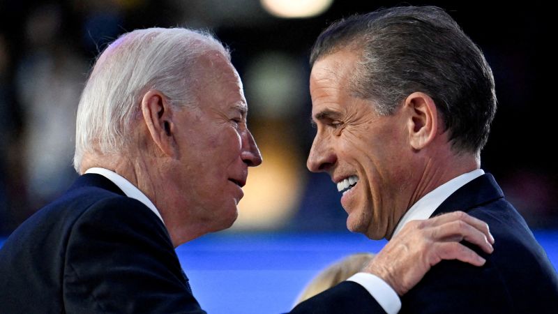 Kasie Hunt rolls the tape on Biden after pardoning his son | CNN Politics Kasie Hunt rolls the tape on Biden after pardoning his son | CNN Politics