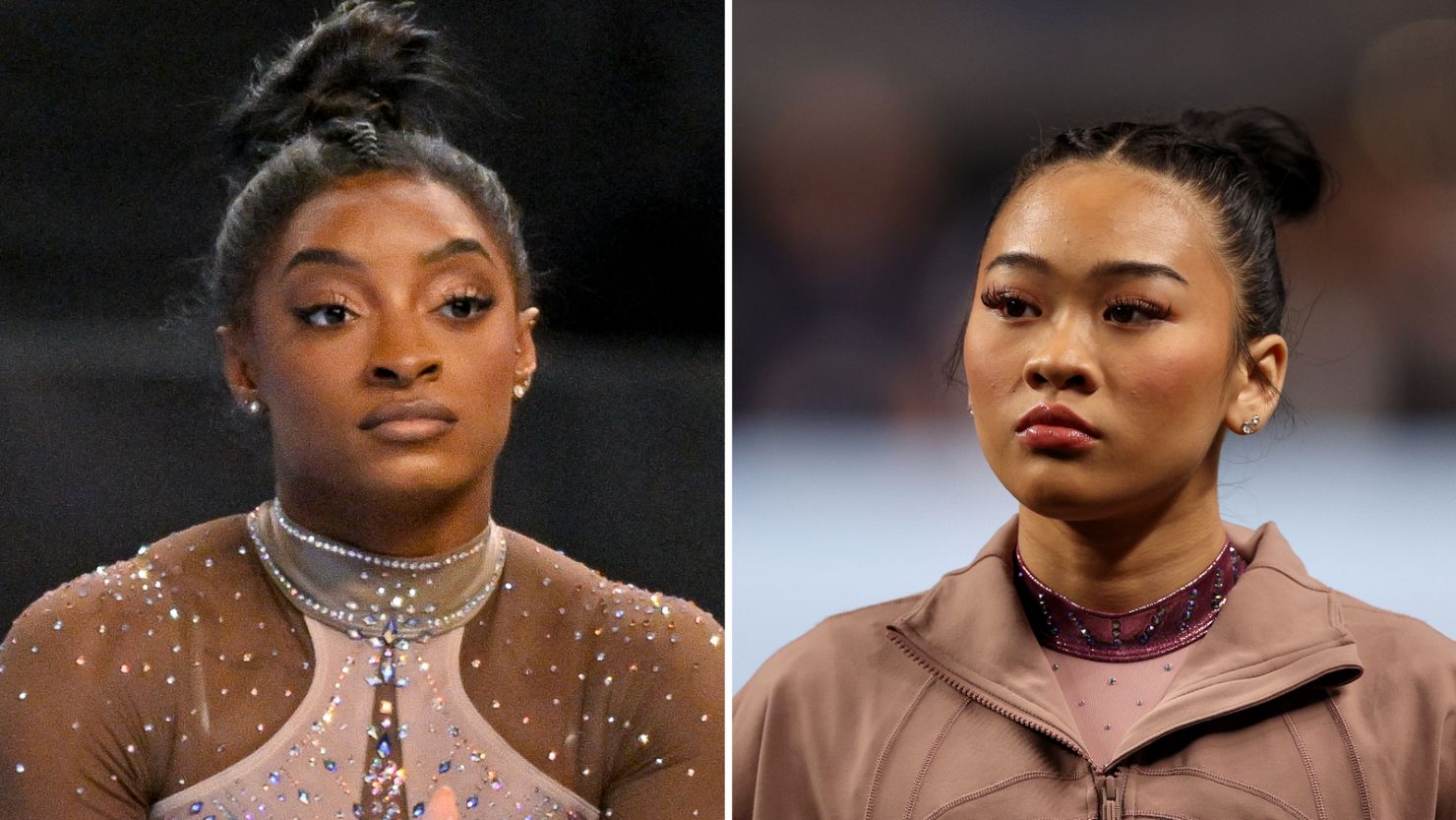 Simone Biles Offers Words Of Advice To Suni Lee During Us Gymnastics Championships Cnn