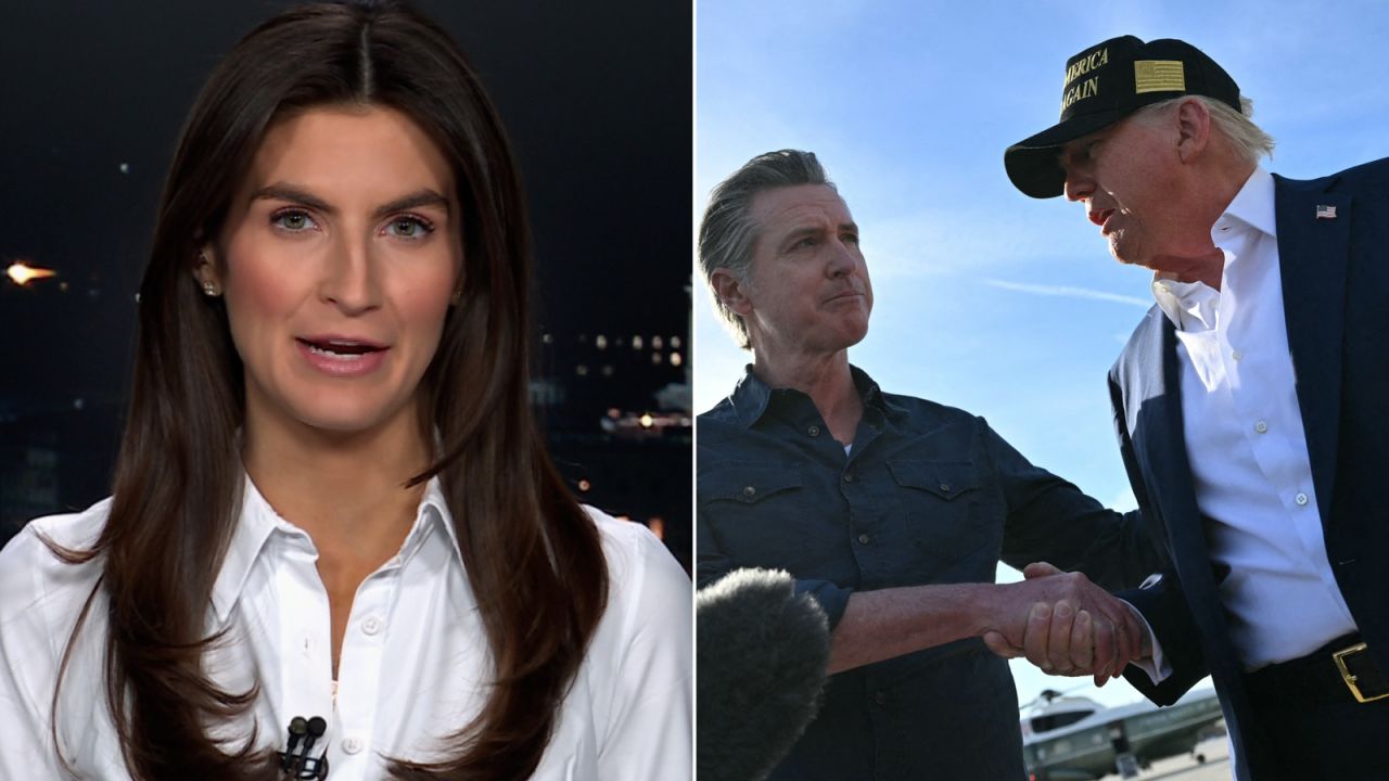 Video: Kaitlan Collins says White House did not officially list Newsom greeting Trump | CNN Politics