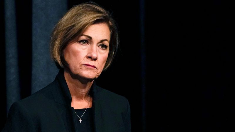 Kim Reynolds Iowa Governor Signs Controversial Law Shortening Early
