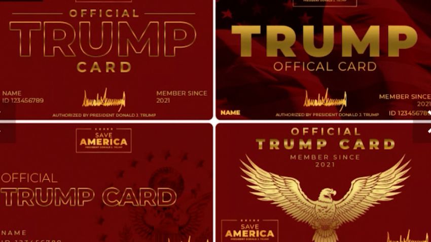 Trump Pac Offers Actual ‘trump Cards For His Supporters Cnn Politics