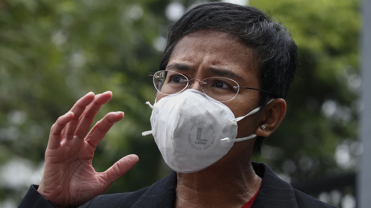 Philippine Court Dismisses Libel Case Against Journalist Maria Ressa