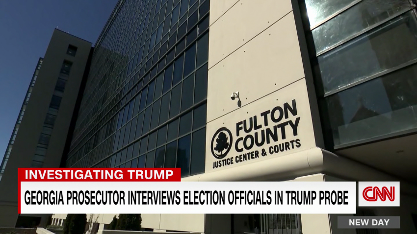 Trump Georgia Criminal Probe Into Former Presidents Attempts To