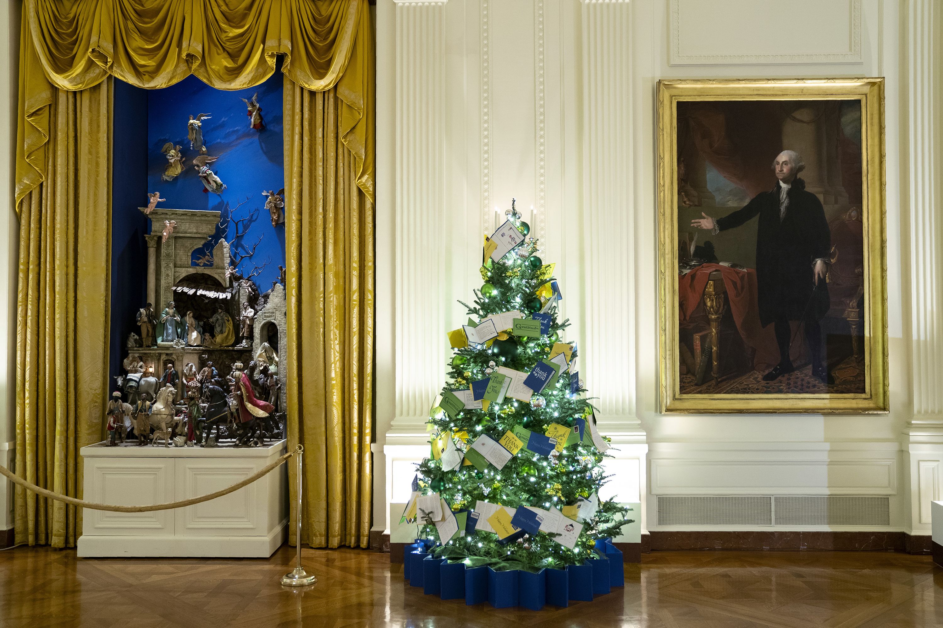 White House At Christmas