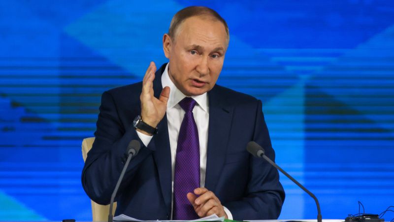 Putin blames the West for growing tensions during end-of-year news ...