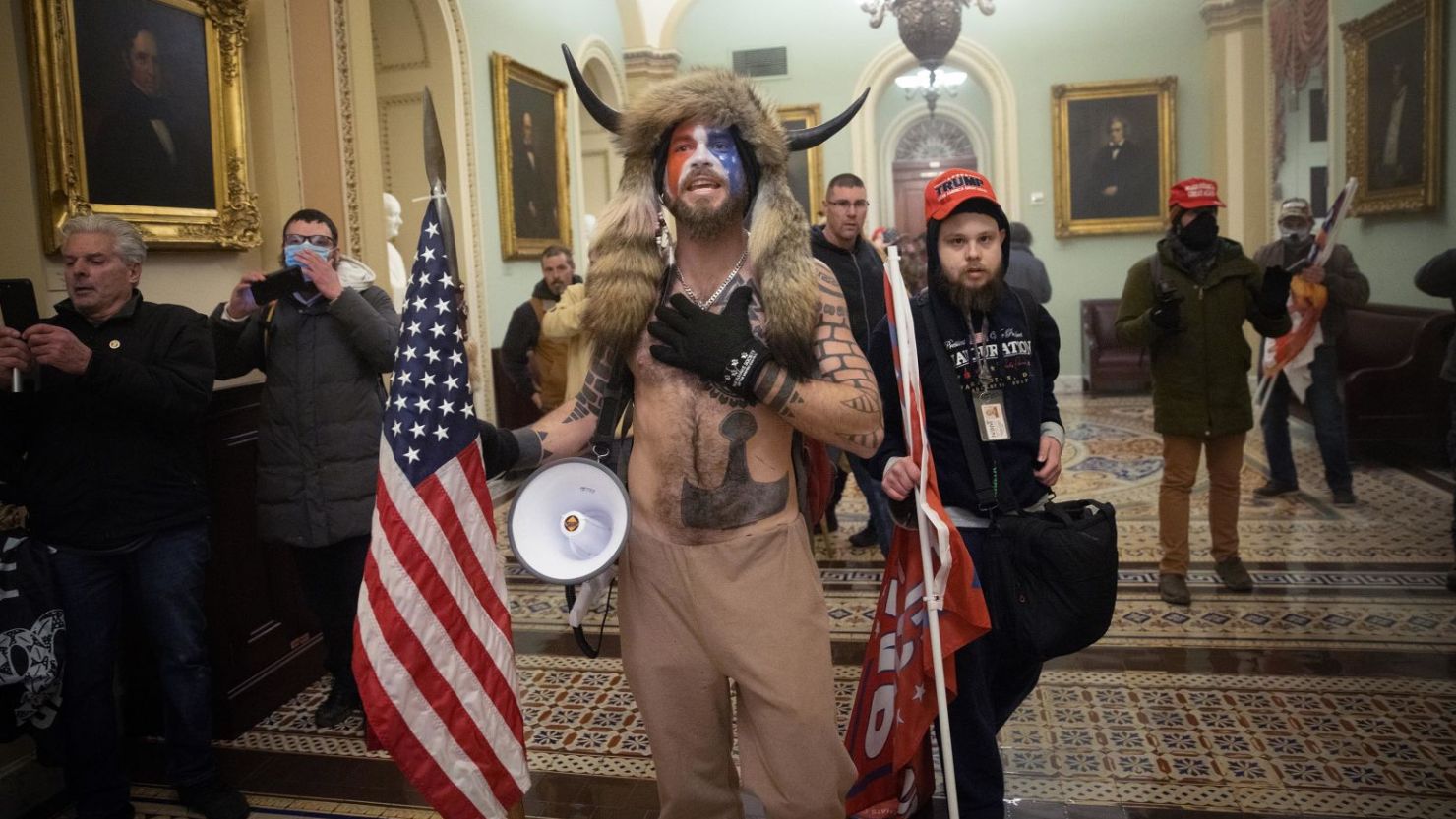 The ‘qanon Shaman Wants His Helmet And Spear Back But The Justice