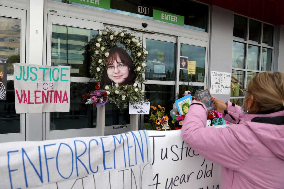 Burlington Store Shooting Lapd Cop Killed 14 Year Old Valentina