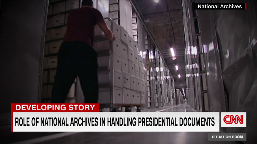 Role Of National Archives In Wh Documents Cnn
