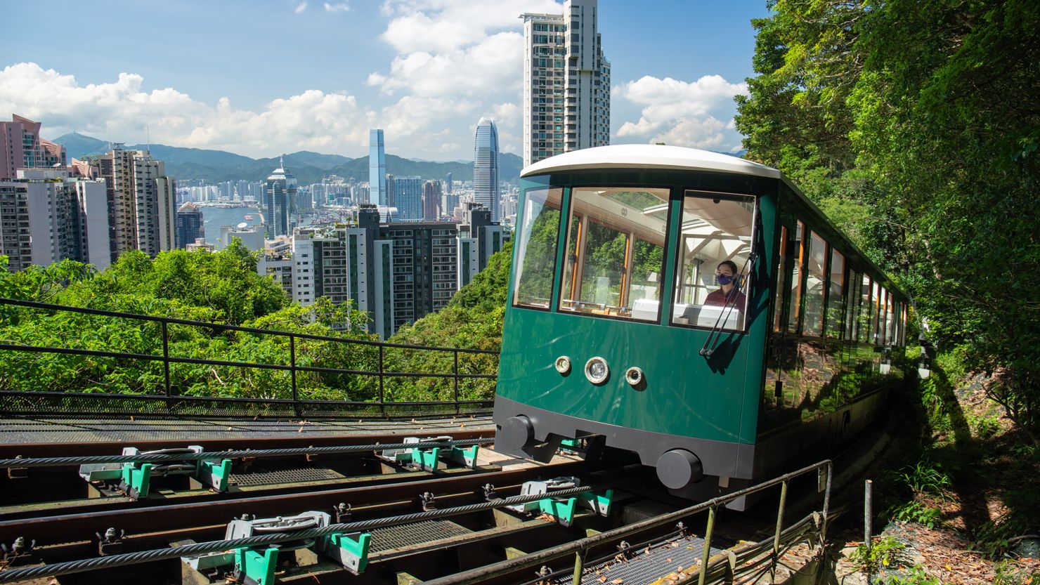 Hong Kong’s Peak Tram reopens with a new look | CNN Hong Kong’s Peak Tram reopens with a new look | CNN