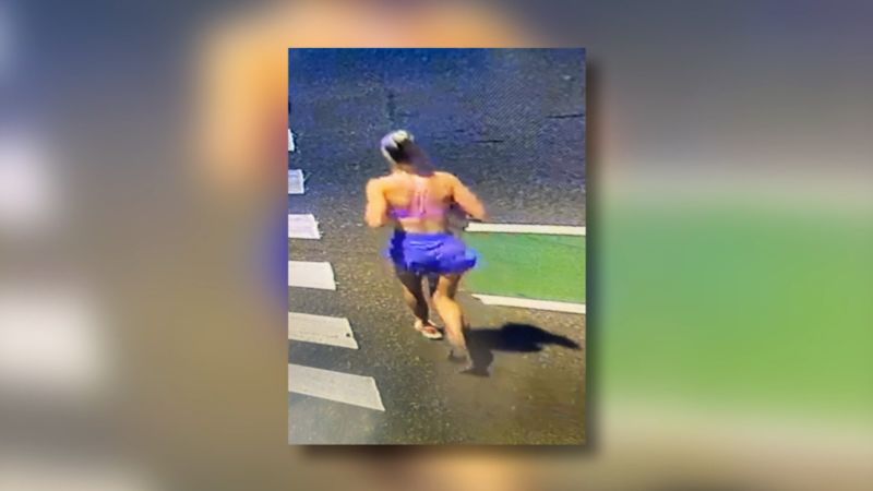 Photo shows moment before jogger was abducted in a black SUV | CNN