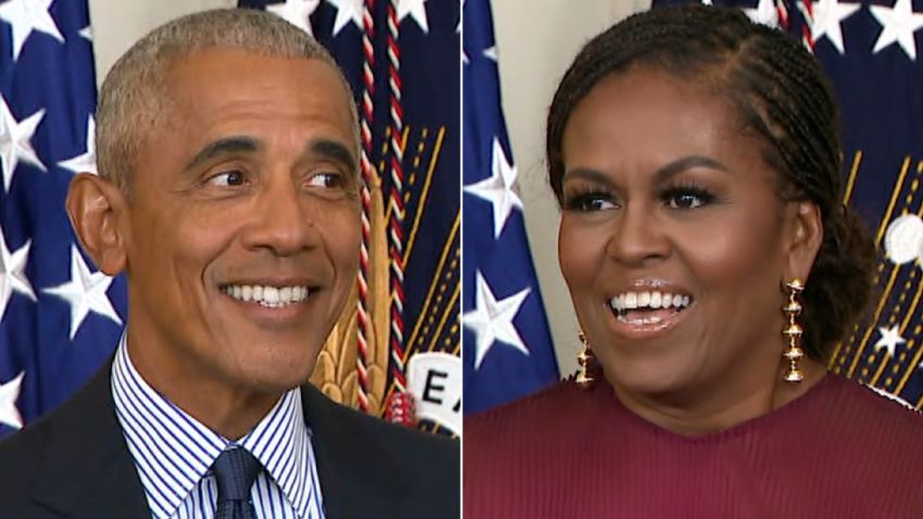 Obama Quips About Infamous Tan Suit During Portrait Unveiling Cnn