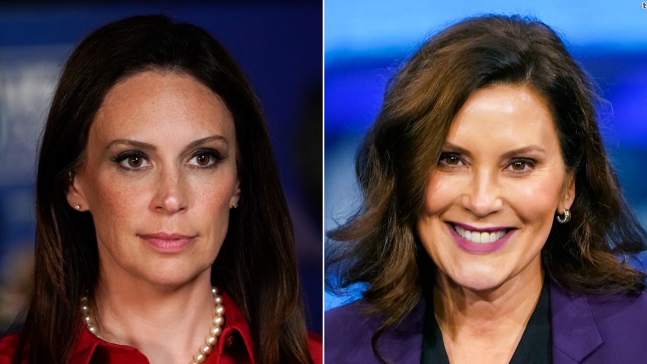 Tudor Dixon Seeks A Culture War In Campaign Against Michigan Gov Gretchen Whitmer Cnn Politics