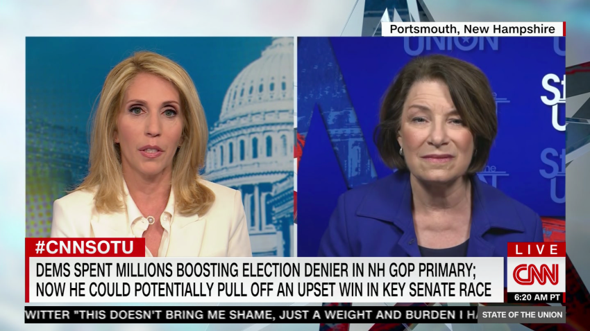 Sen Amy Klobuchar ‘i Think We Will Win The Senate Cnn Politics