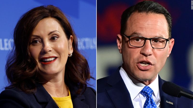 Gretchen Whitmer and Josh Shapiro have message for national party | CNN Politics