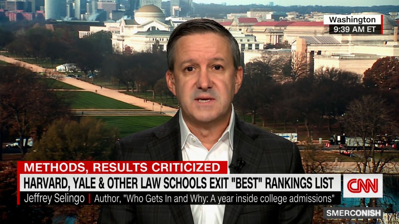 Top law schools exit U.S. News ranking system | CNN