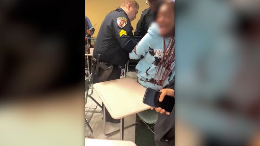 Video shows Black college student arrested in class | CNN Video shows Black college student arrested in class | CNN