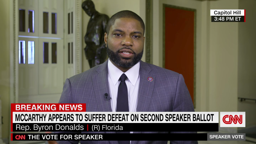 Republican Rep. Byron Donalds: Kevin McCarthy Republican Rep. Byron Donalds: Kevin McCarthy